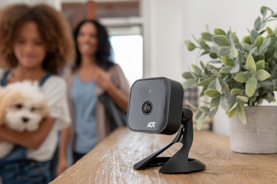 Where to place home security cameras in Palm Springs?